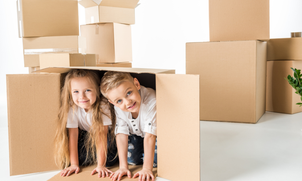 Juegos en casa con cajas de cartón para todas las edades